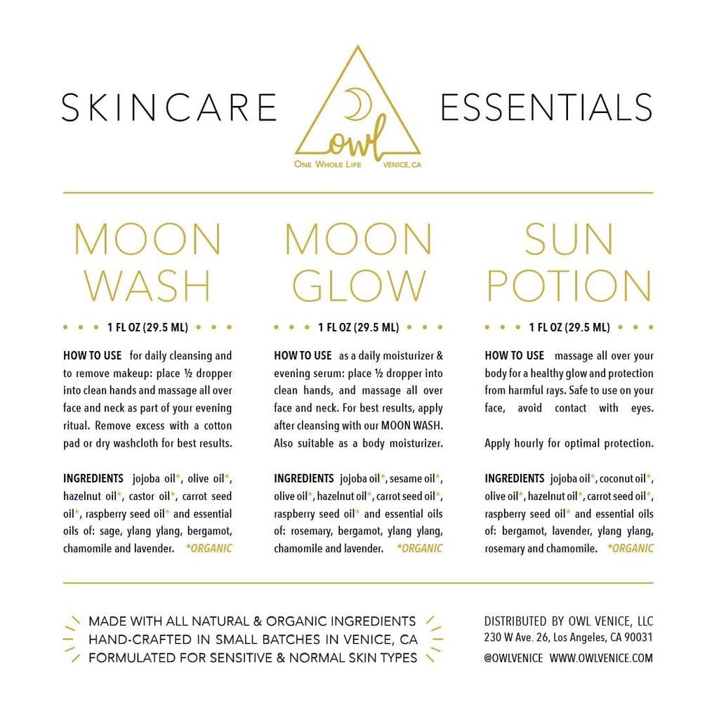 Full Moon Skin Care Kit | Skin Care Oils and Serums
